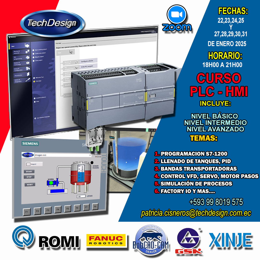Front Page - TechDesign - Automatización, PLCs CAD CAM CNC servomotores ...